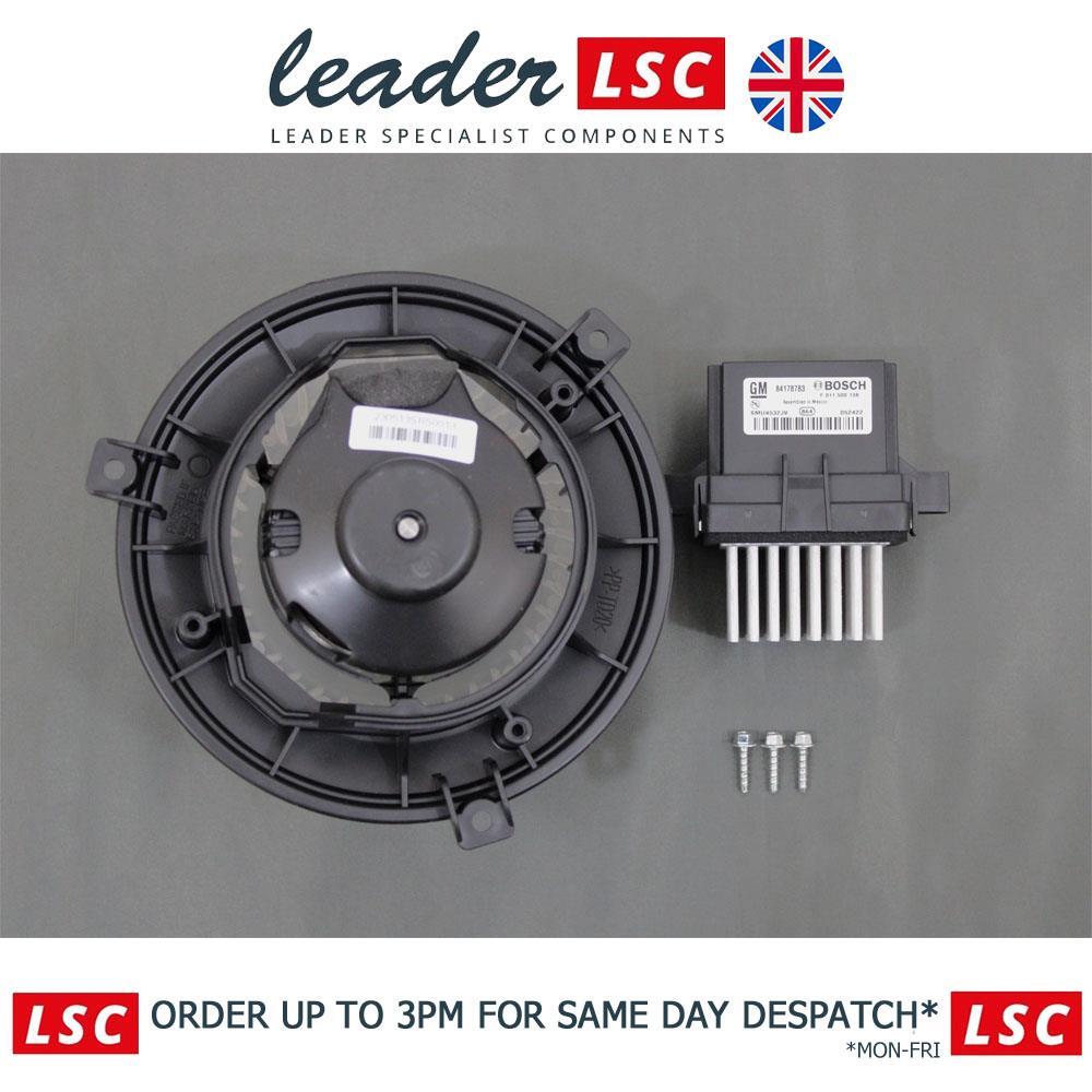 HEATER BLOWER MOTOR WHEEL RESISTOR VAUXHALL MOKKA 42777758 84178783 ...