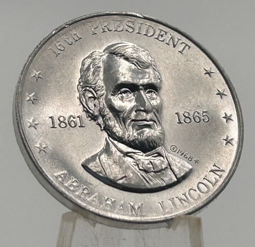VINTAGE SHELL'S MR. PRESIDENT ABRAHAM LINCOLN COIN GAME TOKEN | eBay