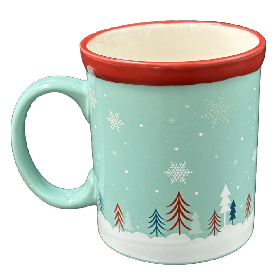Baby It's Cold Outside Large Ceramic Coffee Mug Winter Scene Coffee Mug ...