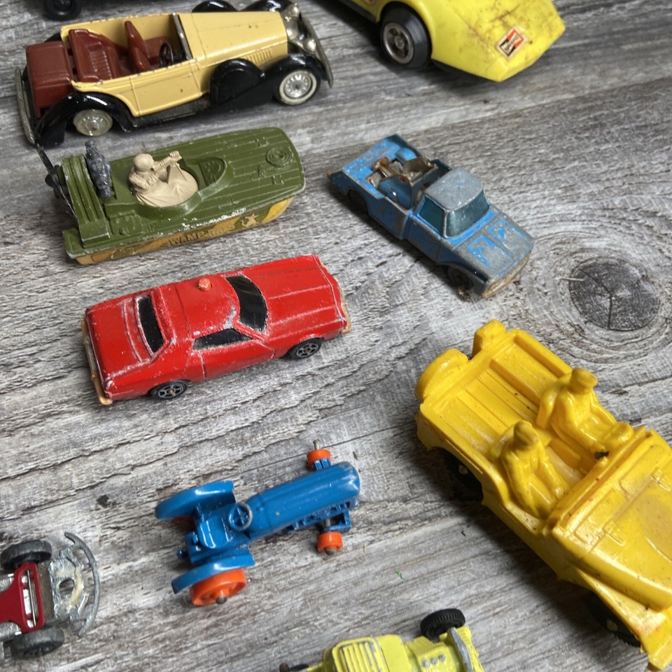 Vintage Matchbox Lesney Diecast Car Lot 43 Tootsie Toy Midget Toy VTG ...