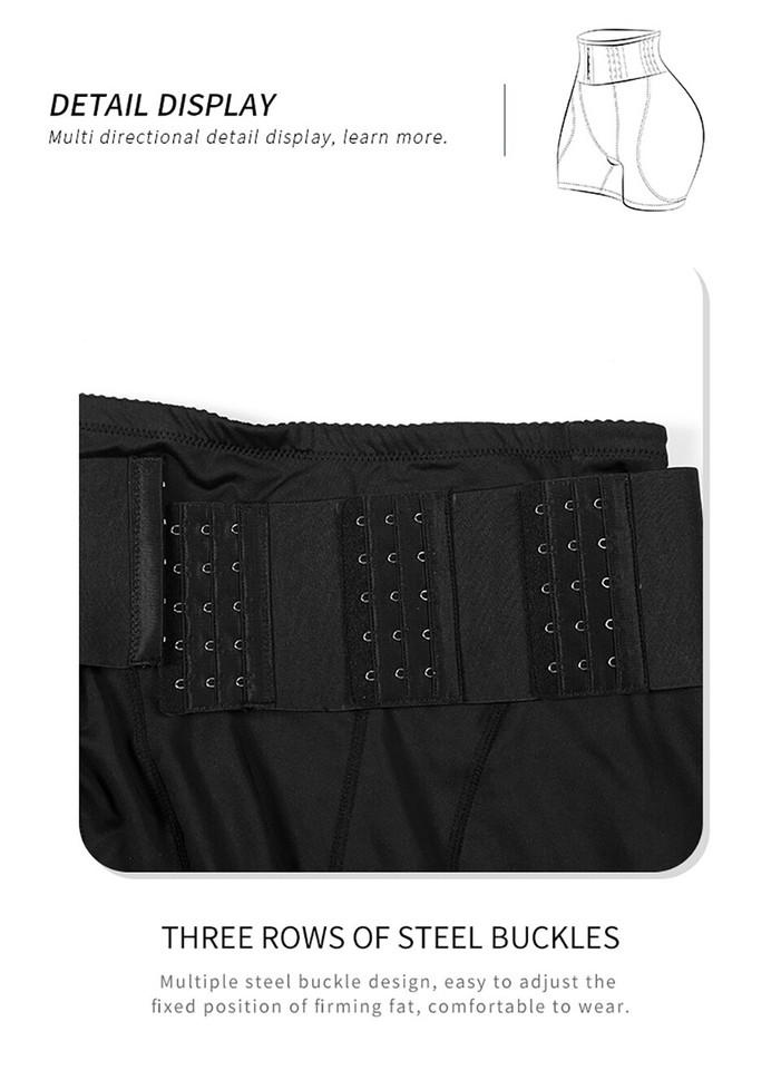 Booty Shaper Padded Panties Women Hip Dip Pads Shapewear with Tummy ...