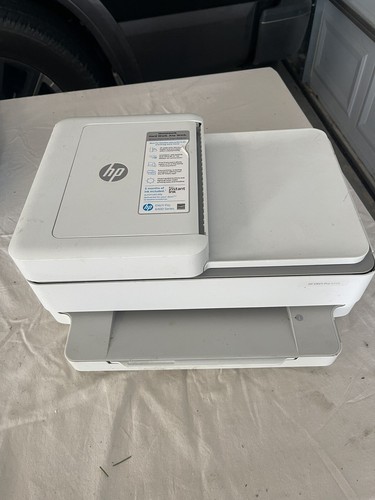 HP ENVY 6458 All-in-One Wireless Color Printer Missing Cord ESTATE ...