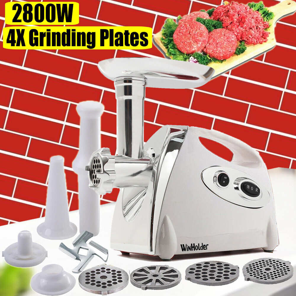2800W Electric Meat Mincer Heavy Duty Grinder Electric Kitchen Beef ...