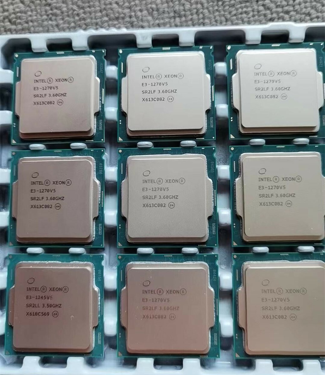 Intel Xeon e3-1270 v5 CPU processor 3.6ghz 8mb 8gt/s sr2lf Intel Xeon e3-1270 v5 CPU processor 3.6ghz 8mb 8gt/s sr2lf