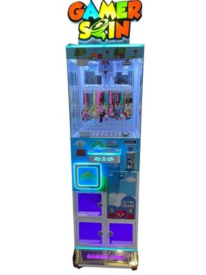 Arcade Clip Game Claw Machine With 30 Clips And 3 Prize Lockers claw ...