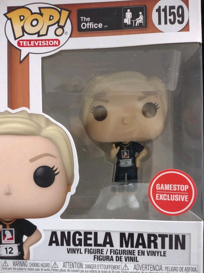 New Funko Pop! #1159 The Office Angela Martin GameStop Exclusive | eBay