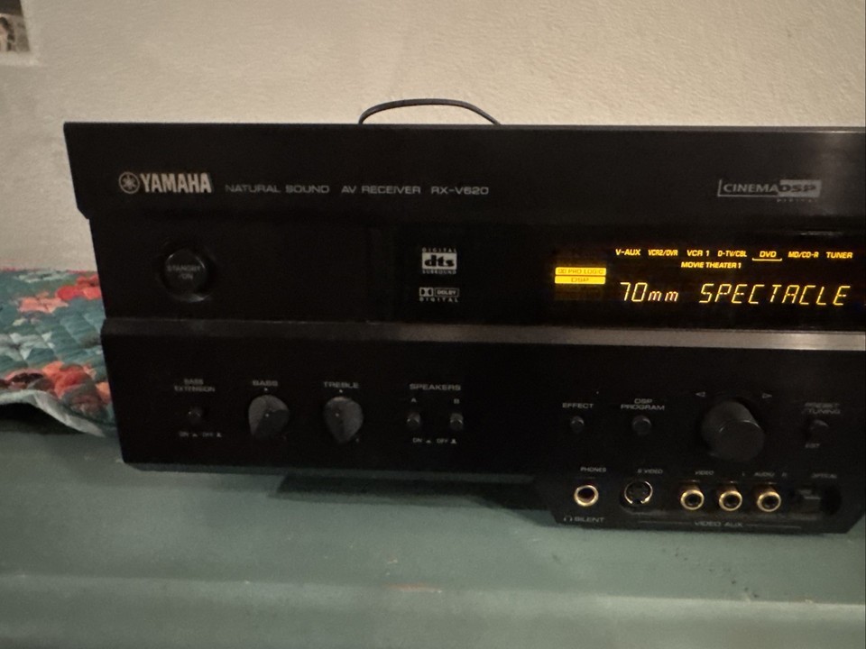 Yamaha 5.1 Channel Natural Sound AV Receiver RX-V620 | eBay