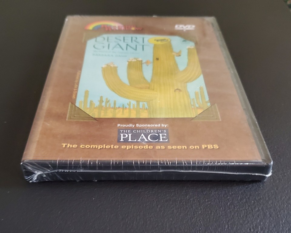 NEW reading rainbow DESERT GIANT levar burton SEALED DVD saguaro cactus ...