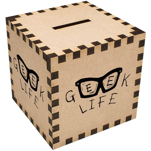 'Geek Life' Money Box / Piggy Bank (MB00043819) | eBay