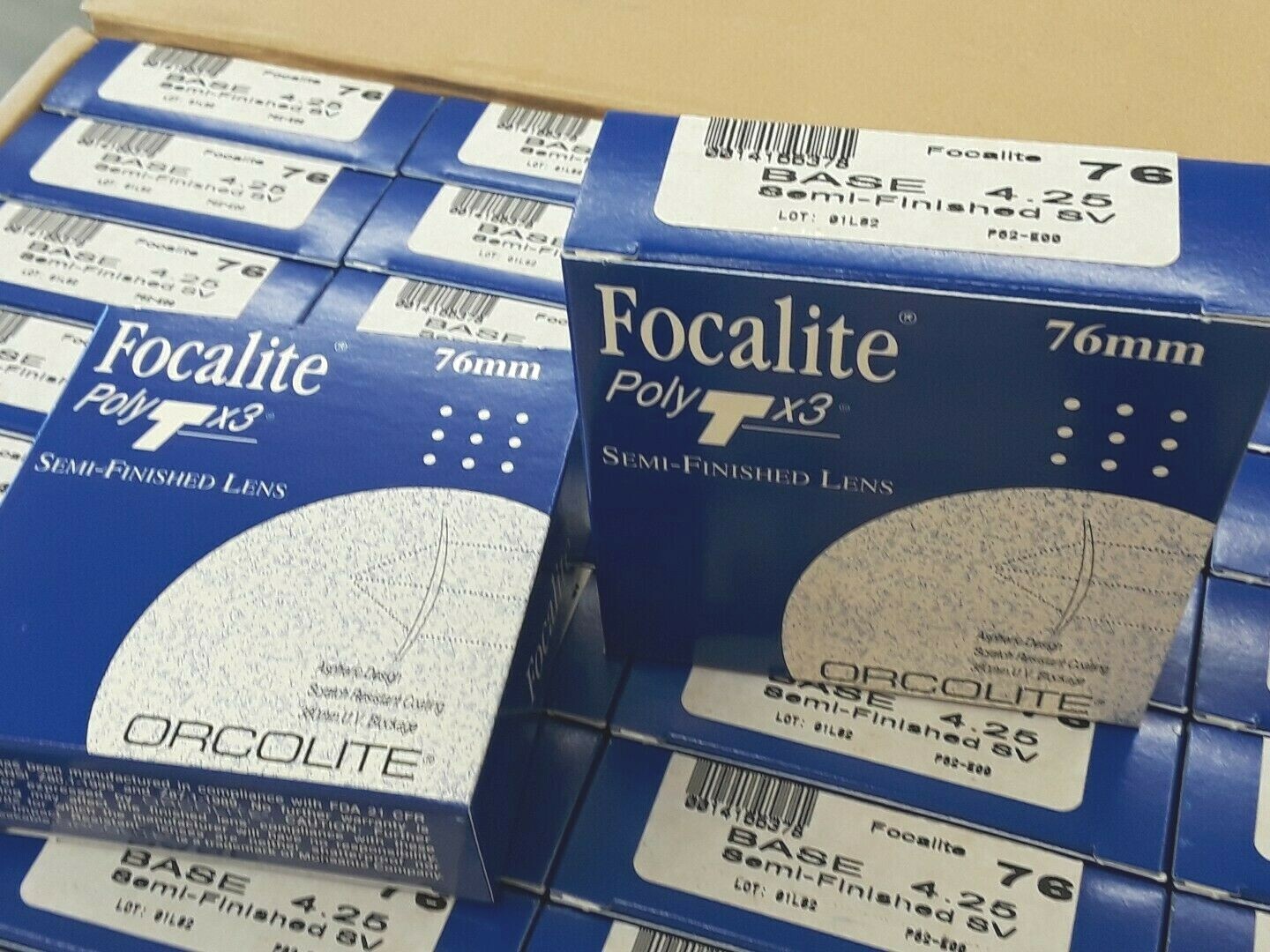 20 pair Semifinished SV Polycarbonate Aspheric Lenses, 4.25 Base NEW | eBay