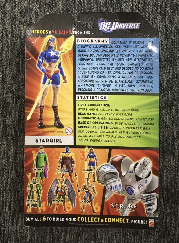 DC Universe Classics Stargirl Action Figure Unopened Wave 19 Figure 3 ...
