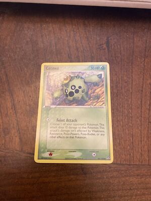 POKEMON Trading Card Basic Cacnea Feint Attack 50HP | eBay