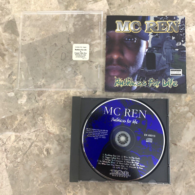 *Broken Case* MC Ren Ruthless for Life CD Ruthless Records Snoop Dog ...