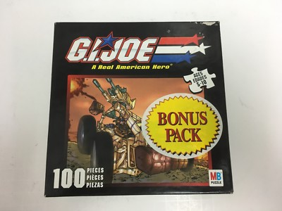 GI JOE PUZZLE 100 PC NEW SEALED REAL AMERICAN HERO MILTON BRADLEY | eBay