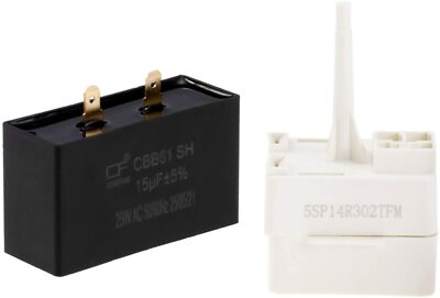 Kenmore Frigidaire Refrigerator Compressor Relay Start and Overload and ...