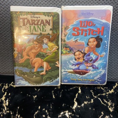 Disney’s Lilo & stitch VHS And Disneys Tarzan & Jane | eBay