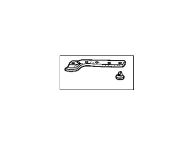 1998-2000 Honda Genuine Accord OEM Left Front Rubber Hood Seal 74152 ...