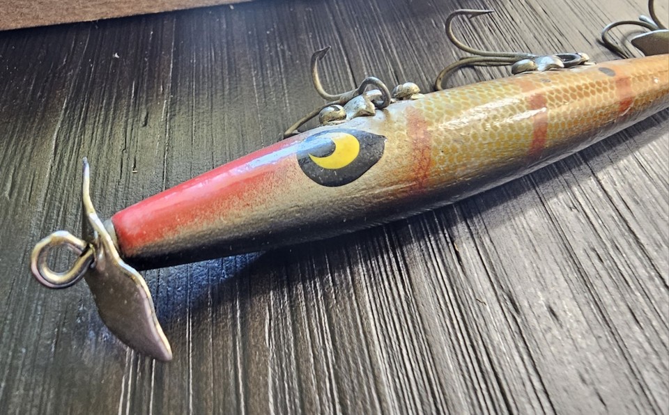 Smithwick Vintage Lure No. F 208 Horse Floater NOS in Org Box STUNNING ...