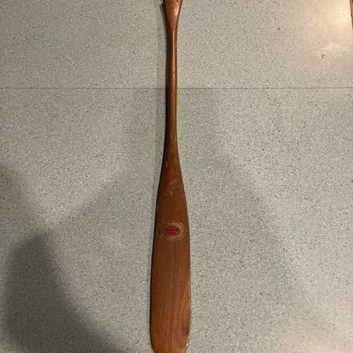 Vintage Wood Canoe Paddle Peterborough Canoe Co. Wooden Mini Salesman ...