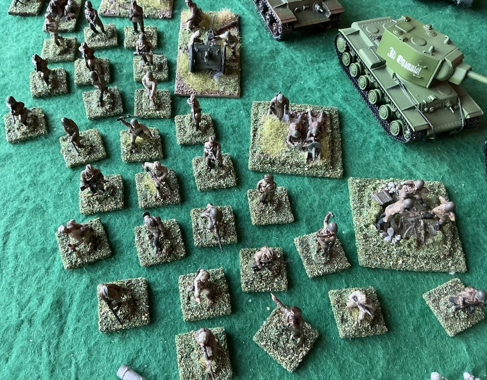 20mm WW2 Soviet Army For Wargaming, Painted, Price Includes UK P&P ...