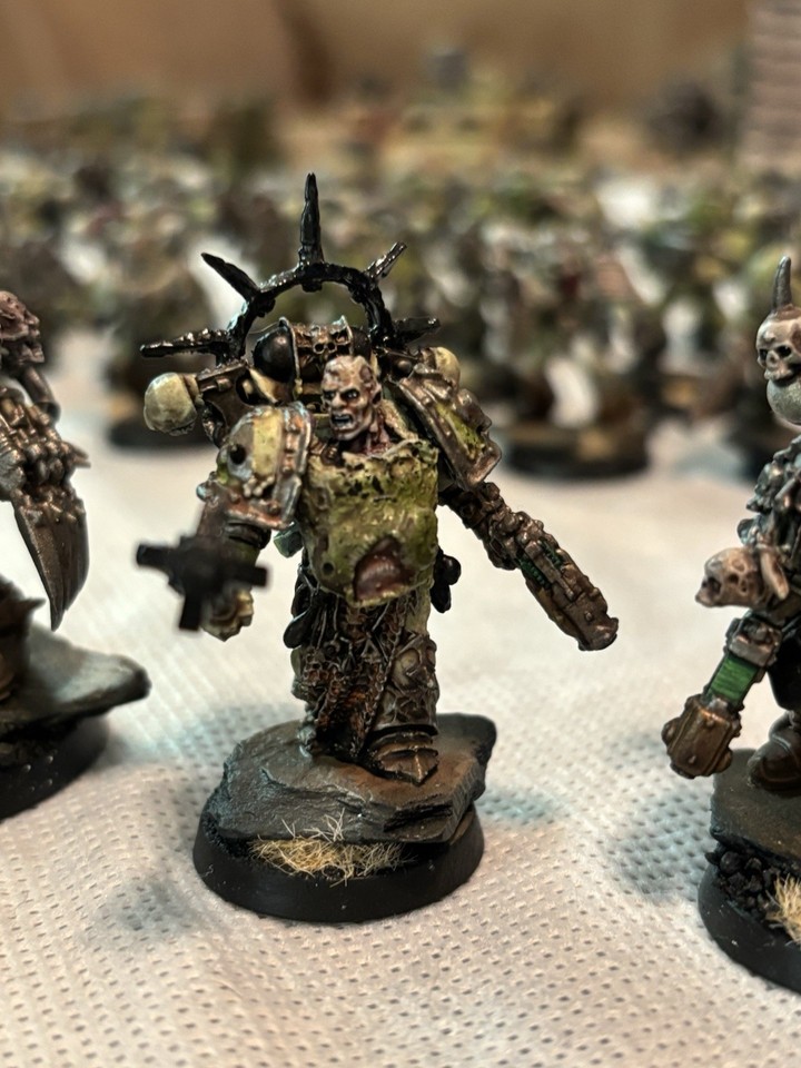 Warhammer 40k Horus Heresy Death Guard Army Painted | eBay