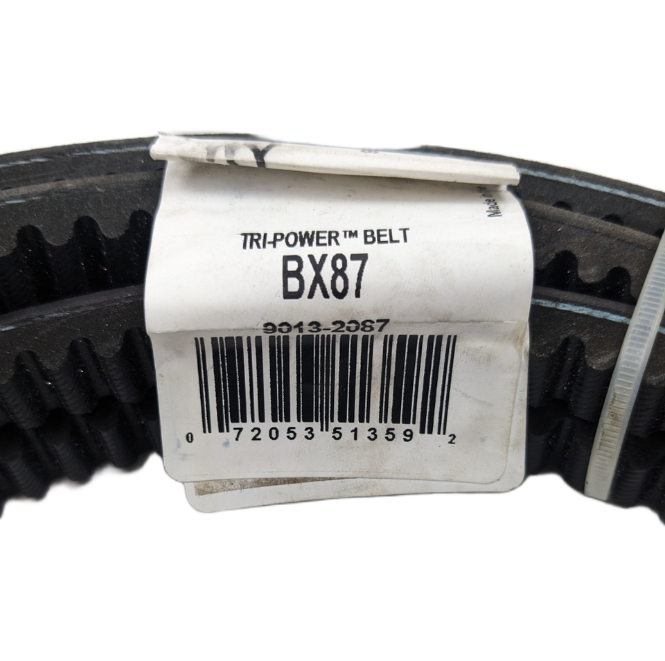 Gates Tri-Power BX87 V-Belt 90" Classical Section Molded Notch 21/32 ...