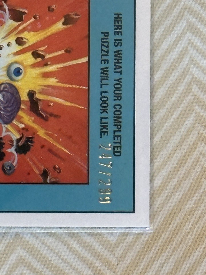 Clean Maureen 2023 Garbage Pail Kids Chrome 6 GREEN Refractor. #247/299 ...