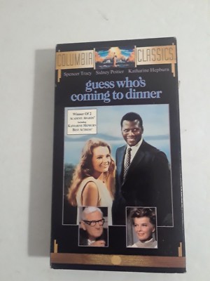 Guess Whos Coming to Dinner VHS Movie 43396031418| eBay