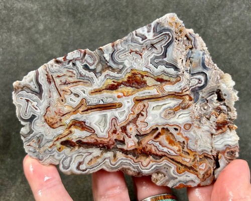 Crazy Lace / Laguna Lace Agate Rough Slab - Mexico! | eBay