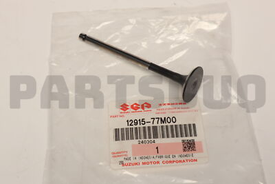 1291577M00 Genuine Suzuki VALVE EXH 12915-77M00 | eBay