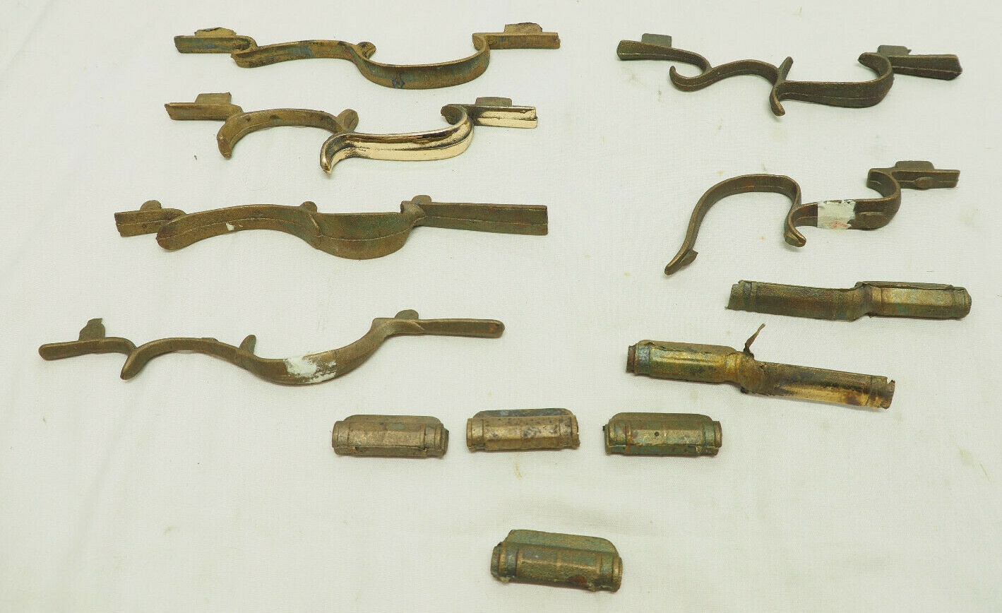 Lot of 6 Muzzleloader Trigger Guards & 6 Thimble Castings German Silver ...