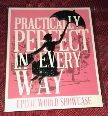 Disney Epcot World Showcase Magnet Practically Perfect in Every Way ...