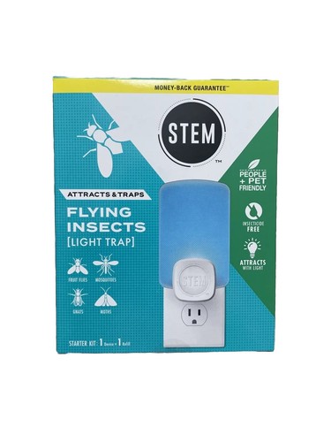 STEM Light Trap Attracts and Traps Flying Insects Starter Kit 1 Device ...