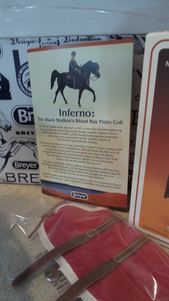 Breyer Vintage Club 2025 - Inferno #10356 - Black Stallion Mold in Bay ...