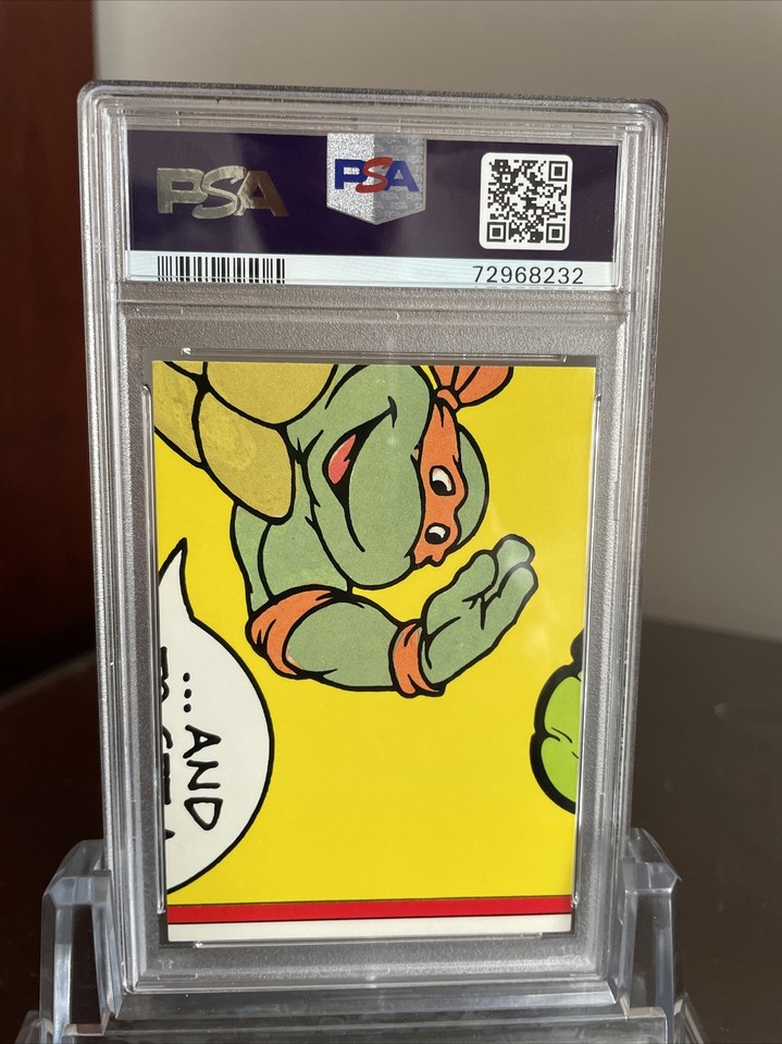 1989 Topps Teenage Mutant Ninja Turtles Sticker Card Turtle Power #8 ...