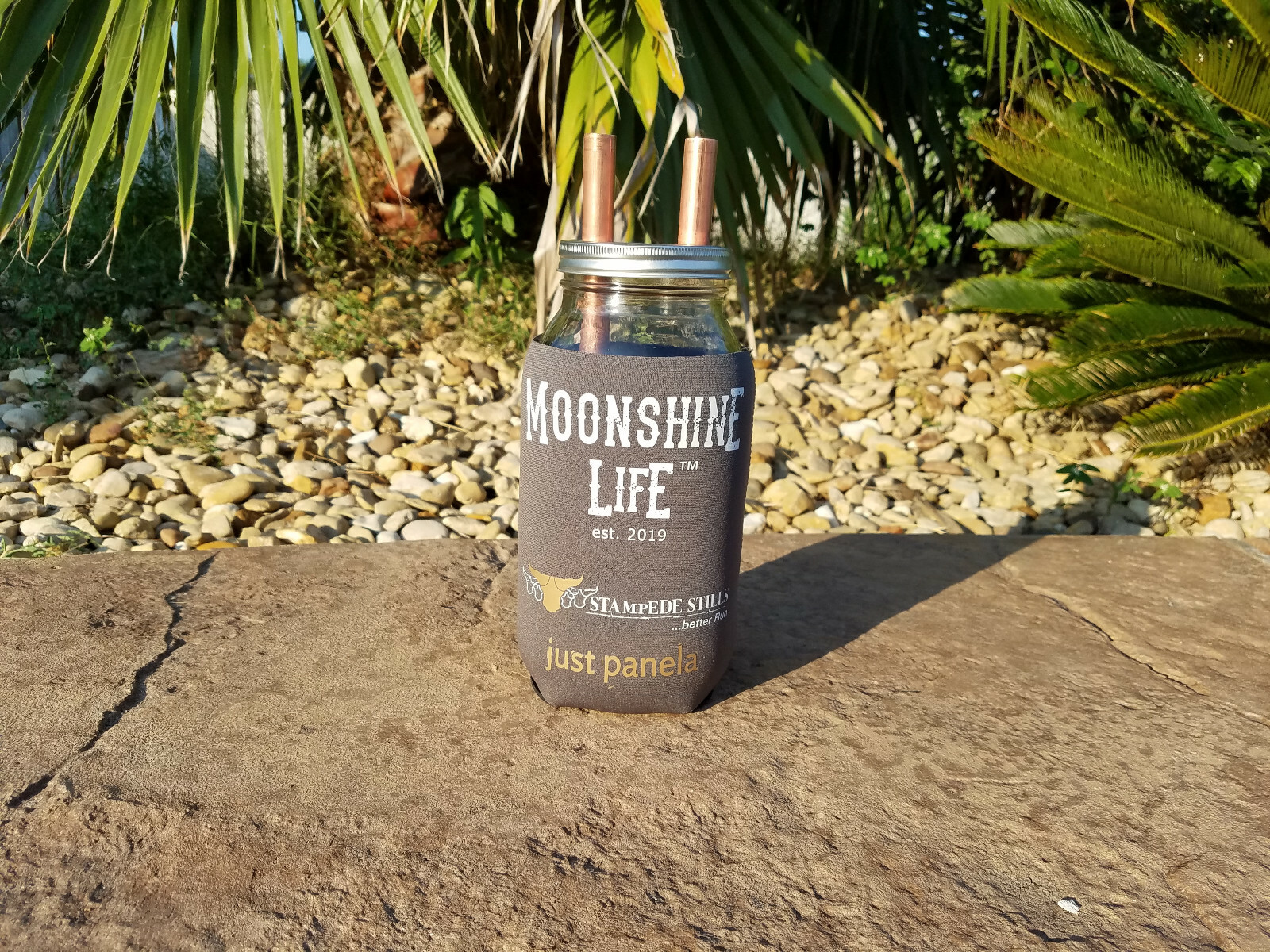 2x Stampede Stills® 24oz copper 1/2 gallon mason jar thumper kit ...