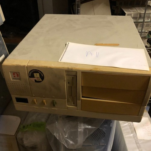 Vintage Retro PC Case Beige Computer Case AT mid Desktop Used full a11 ...