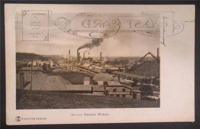 Solvay Process Works, Syracuse Series, Undivided Back, Unposted | eBay