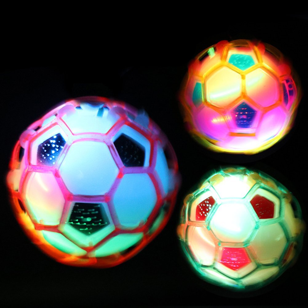 2x Vibrating Light-up Self Bouncing Flashing Musical Multicolor Fusion ...