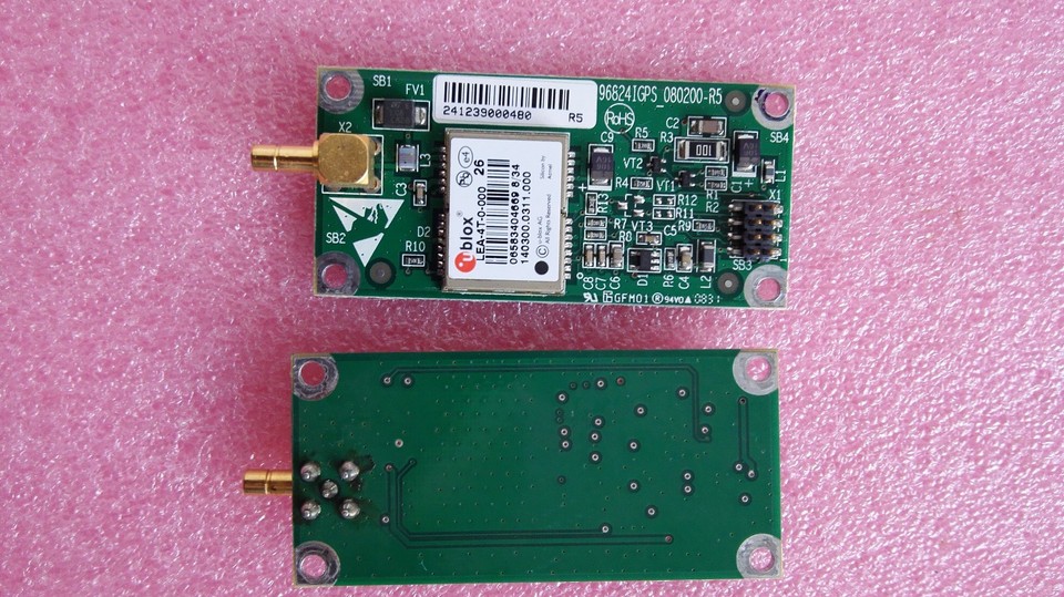 2 PCS Ublox LEA-4T-0-000 16-channel 1pps Timing GPS MODULE BOARD | eBay