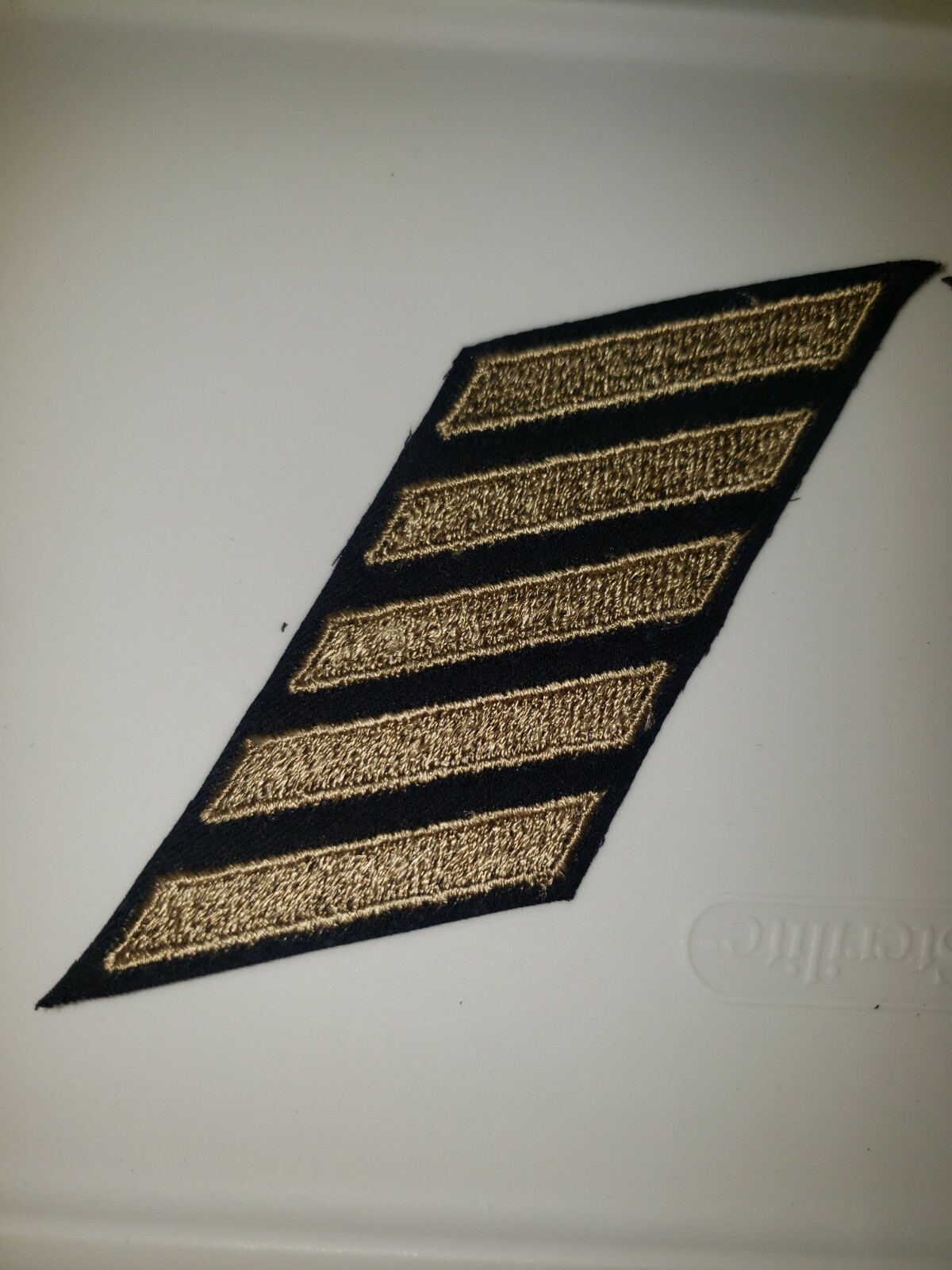 K0146s WW 2 US Army Service Stripes 5 stripes Silver Blue R1D | eBay