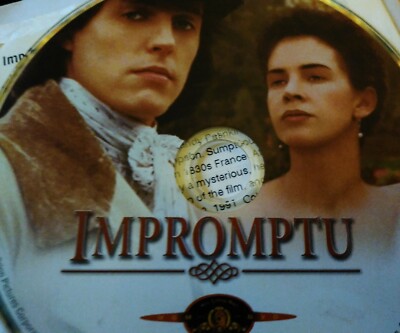 Impromptu (DVD disc only, 2002) 27616871541| eBay