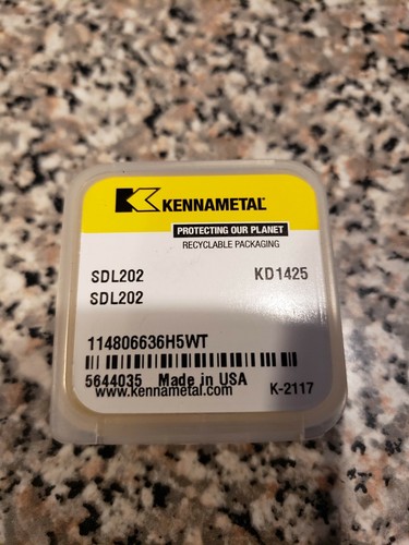 KENNAMETAL SDL202 KD1425, 114806636H5WT PCD CARBIDE INSERTS(3PCS) | eBay