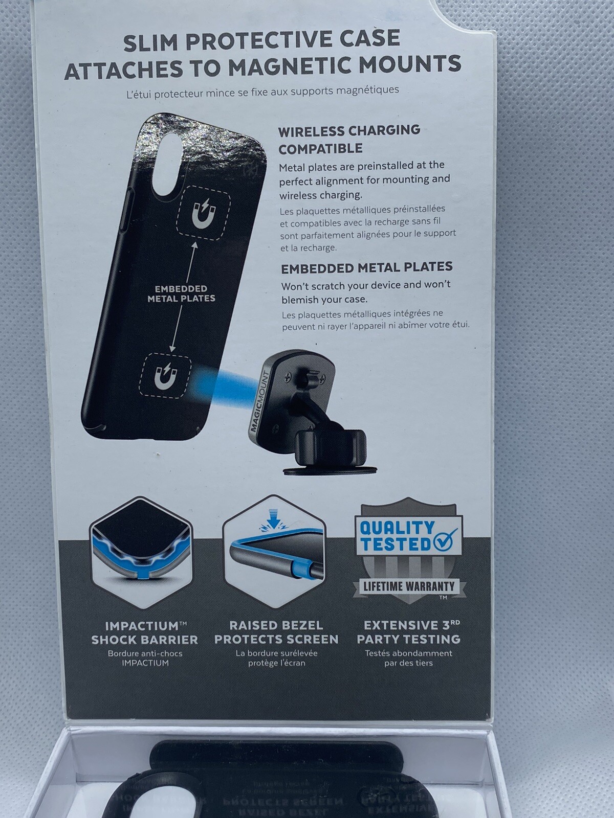 Speck iPhone X Case Black Magic Mount Pro Compatible 10 Feet Drop ...