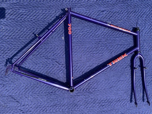 1992 Trek 700 Multitrack Frame set - Sour Grape Purple - 700c Touring ...