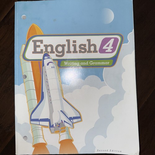 English 4 Student Worktext BJU Press 260752 Writing & Grammar New 2nd ...