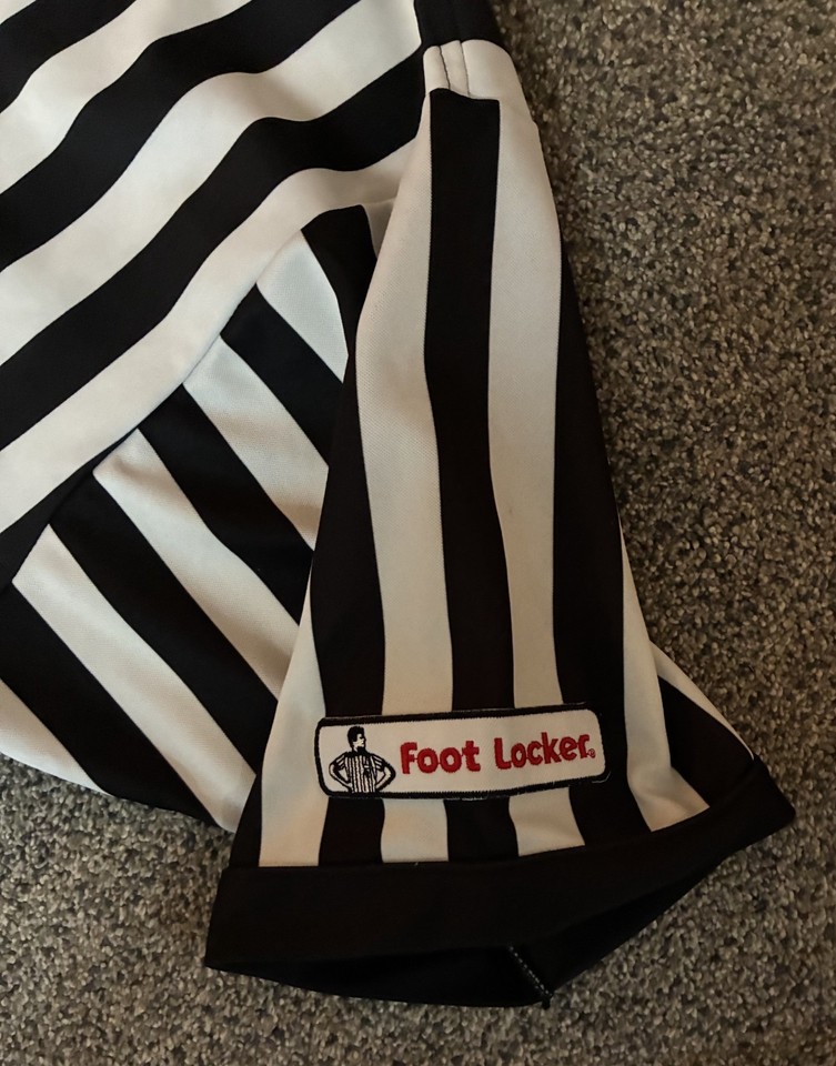 VTG Foot Locker Employee Referee Uniform Shirt Jersey Adult XL Short ...
