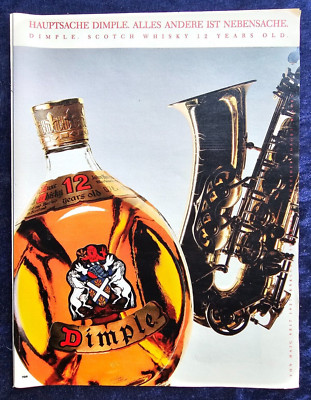 Dimple Scotch Whisky, originale Werbung aus 1986 | eBay