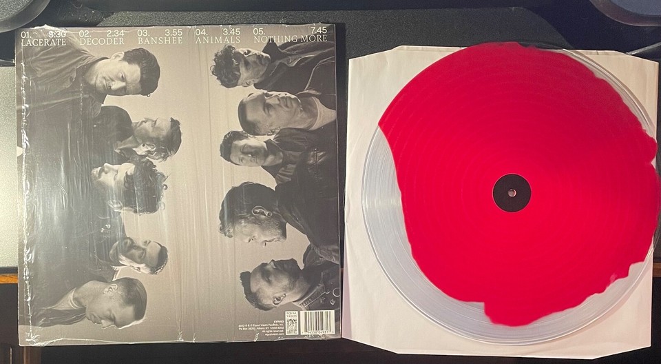 Anberlin - Convinced OPAQUE RED IN CLEAR COLORED Vinyl EP x/150 1st ...