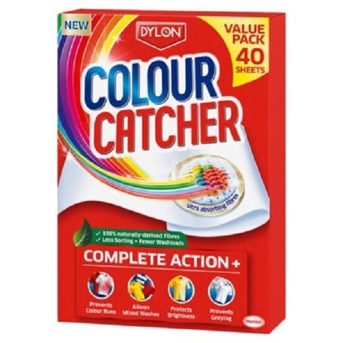 DYLON BRILLIANT WHITE RENOVATOR COLOUR CATCHER OXI STAIN REMOVER ...